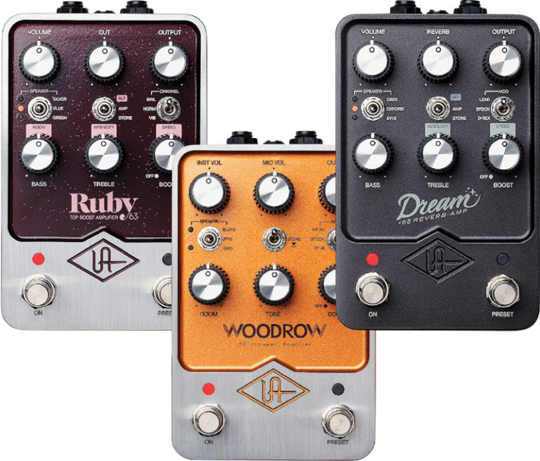 Universal Audio Ruby, Woodrow & Dream | Vintage Guitar® magazine